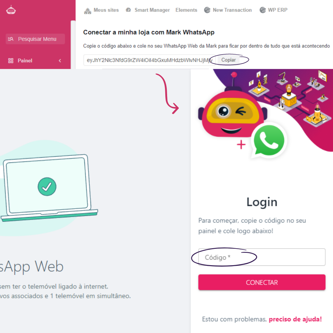 WhatsApp Mark – Instalação – Mark